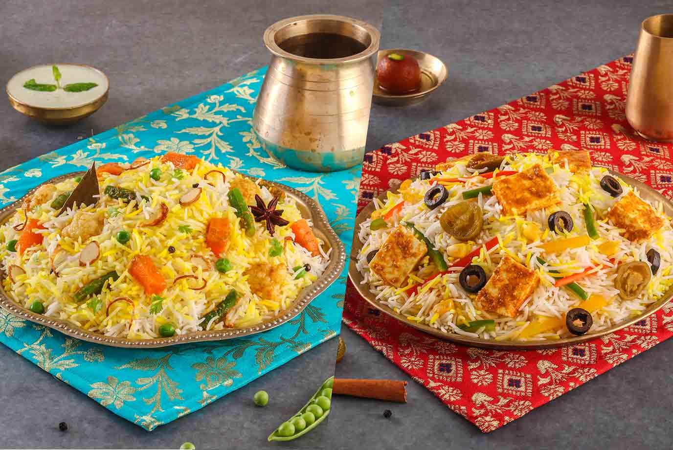 Order Veg Biryani Subz E Biryani Serves 1 2 Paneer And Veg Biryani ...
